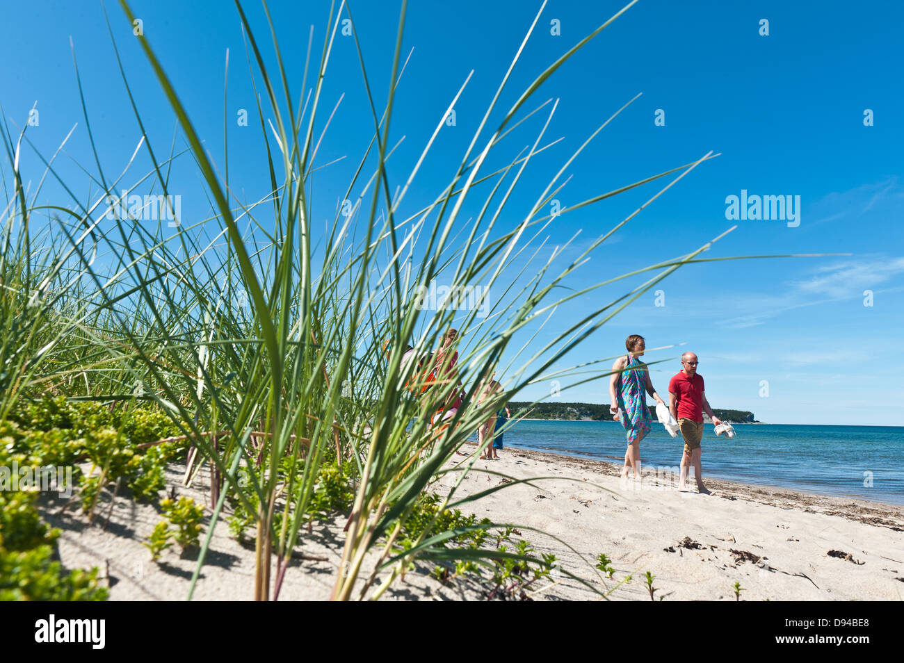 People strolling at beach Stock Photo - Alamy