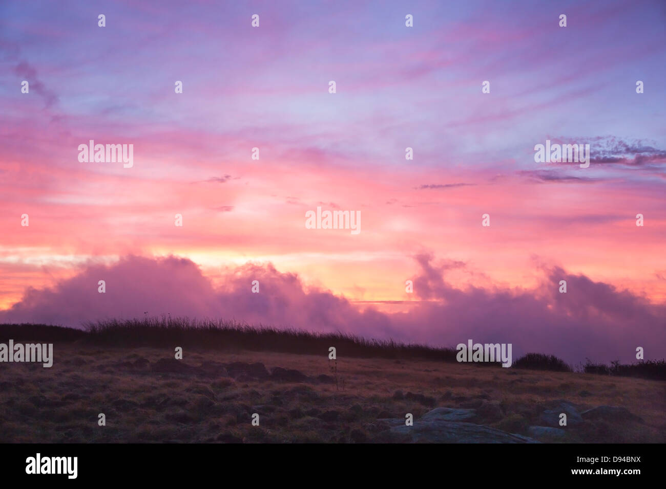 Clouds at sunset Stock Photo - Alamy