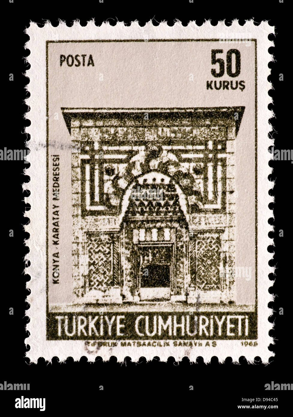 Postage stamp from turkey depicting hi-res stock photography and images ...