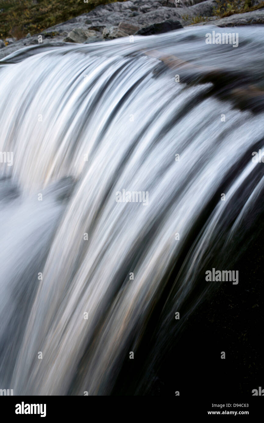 View of waterfall Stock Photo - Alamy