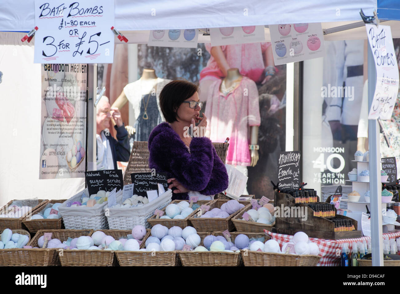 Market stall worthing hi-res stock photography and images - Alamy