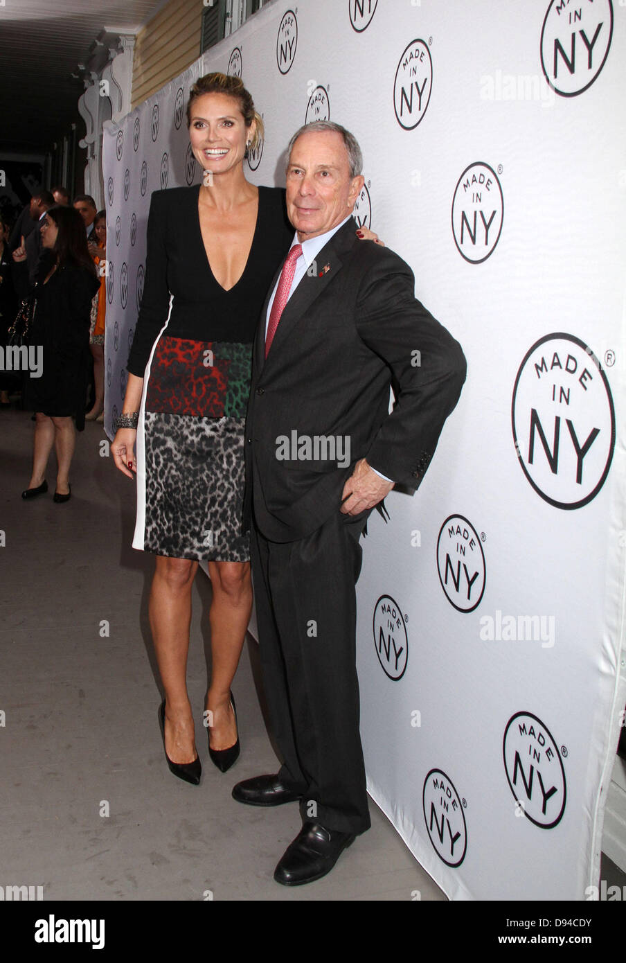 New York, New York, USA. 10th June, 2013. Model HEIDI KLUM and NYC ...