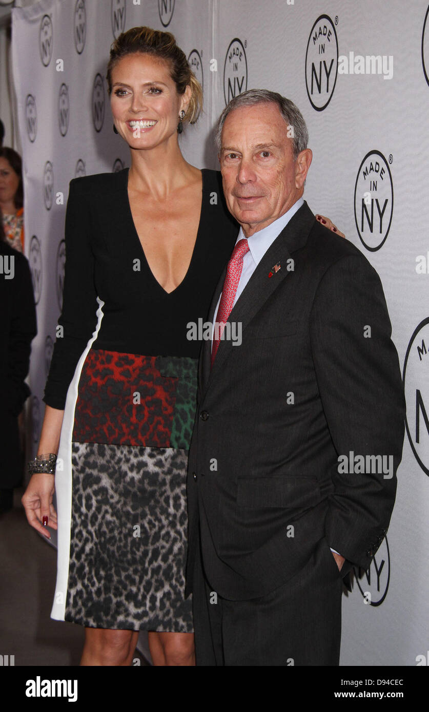 New York, New York, USA. 10th June, 2013. Model HEIDI KLUM and NYC ...