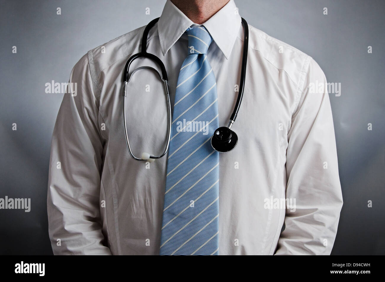Stethoscope on the neck hi-res stock photography and images - Alamy