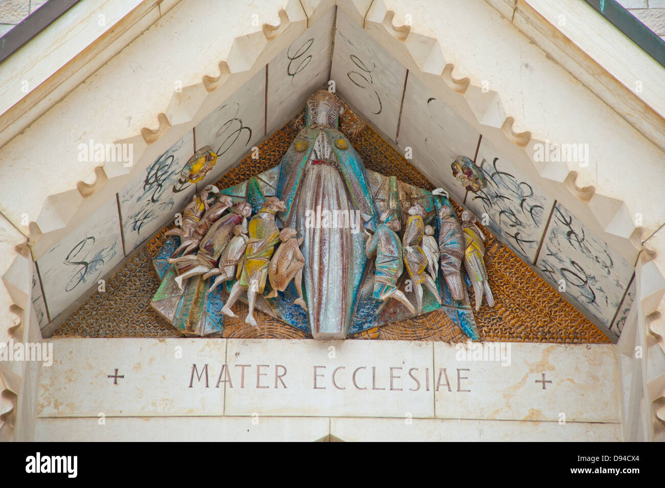 MATER ECCLESIAE mother of god god's mother sculpture miniature in the ...