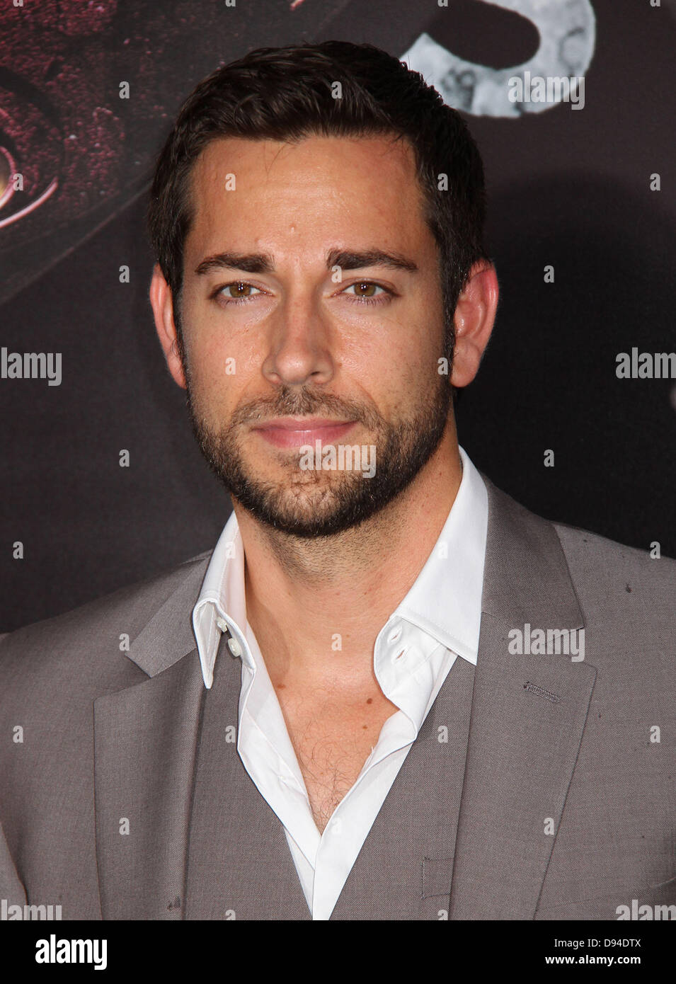 New York, USA. 10th June, 2013. Actor ZACHARY LEVI attends the world ...
