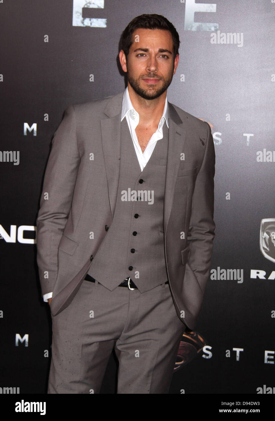 New York, USA. 10th June, 2013. Actor ZACHARY LEVI attends the world ...