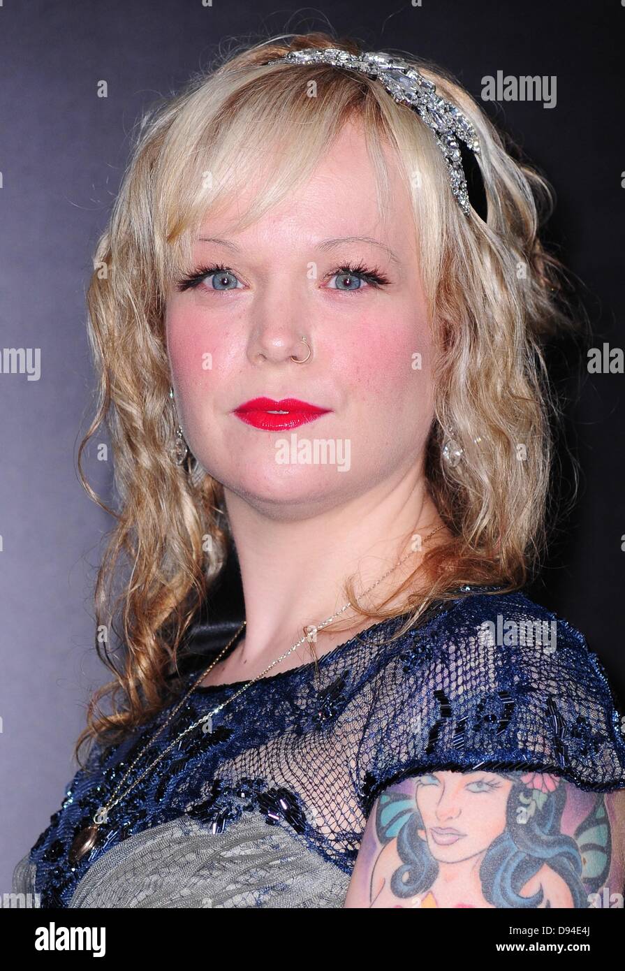 New York, USA. 10th June, 2013. Allison Crowe at arrivals for MAN OF ...