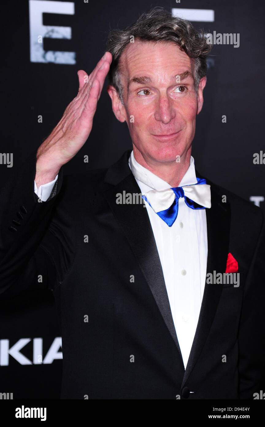 New York, USA. 10th June, 2013. Bill Nye at arrivals for MAN OF STEEL ...