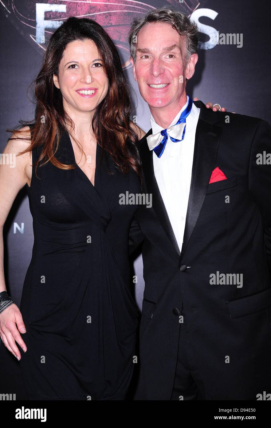 New York, USA. 10th June, 2013. Bill Nye at arrivals for MAN OF STEEL ...