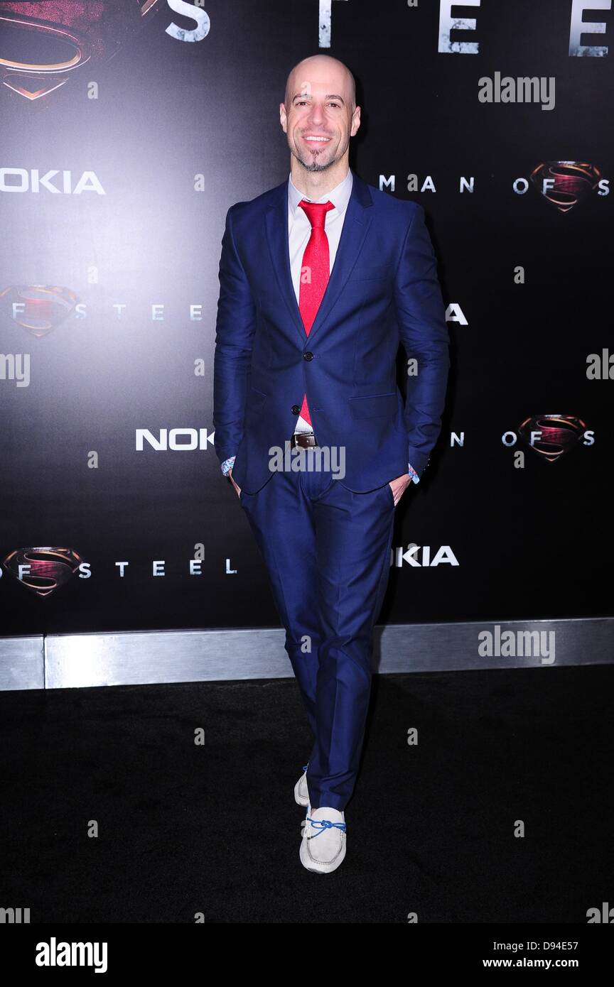 New York, USA. 10th June, 2013. Chris Dougherty at arrivals for MAN OF ...