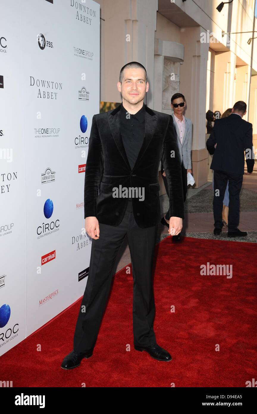 Los Angeles, CA, USA. 10th June, 2013. Rob James-Collier at arrivals ...