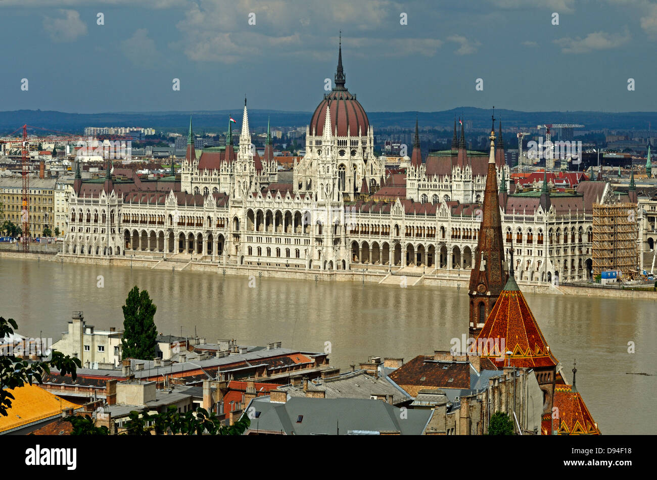 Budapest danube donau flood hi-res stock photography and images - Alamy