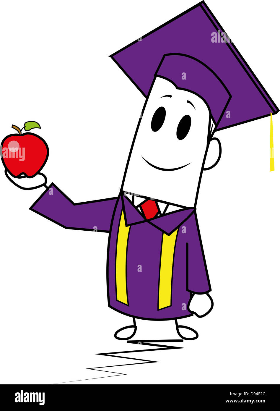 Drawing cartoon student hi-res stock photography and images - Alamy