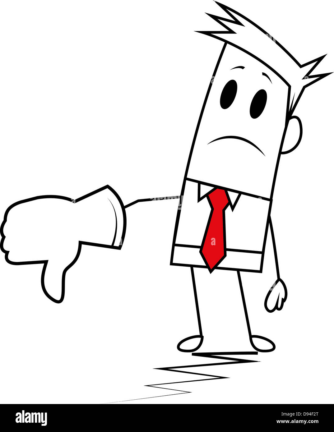 Thumbs down drawing hi-res stock photography and images - Alamy