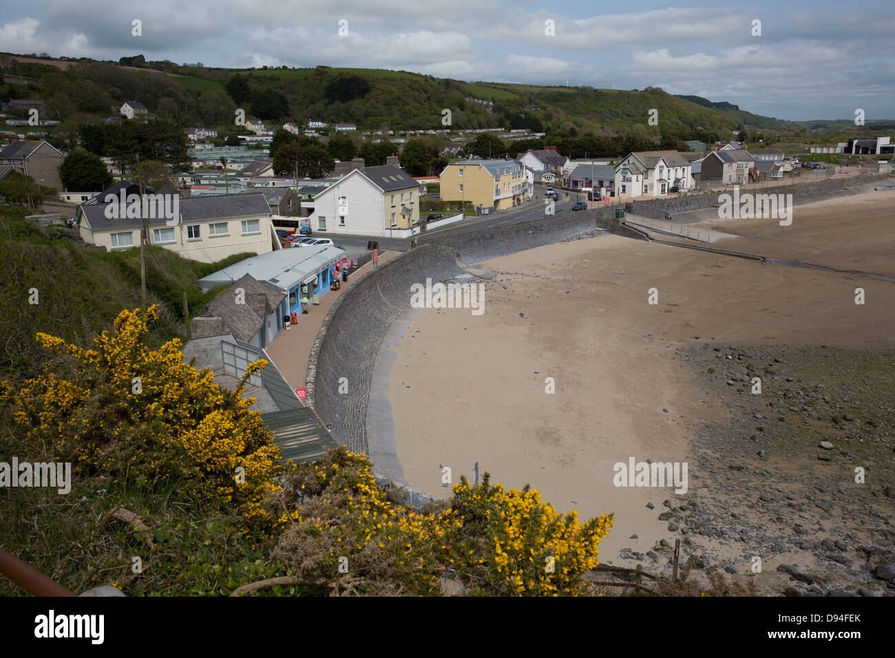 Carmarthen bay pembrokeshire south west wales hi-res stock photography ...