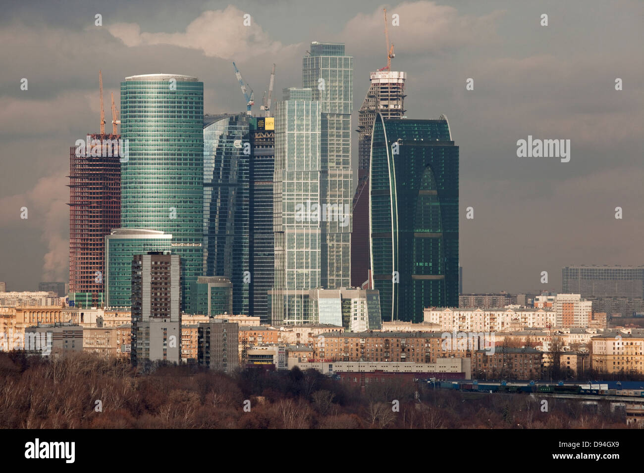 Moscow city moscow russia hi-res stock photography and images - Alamy