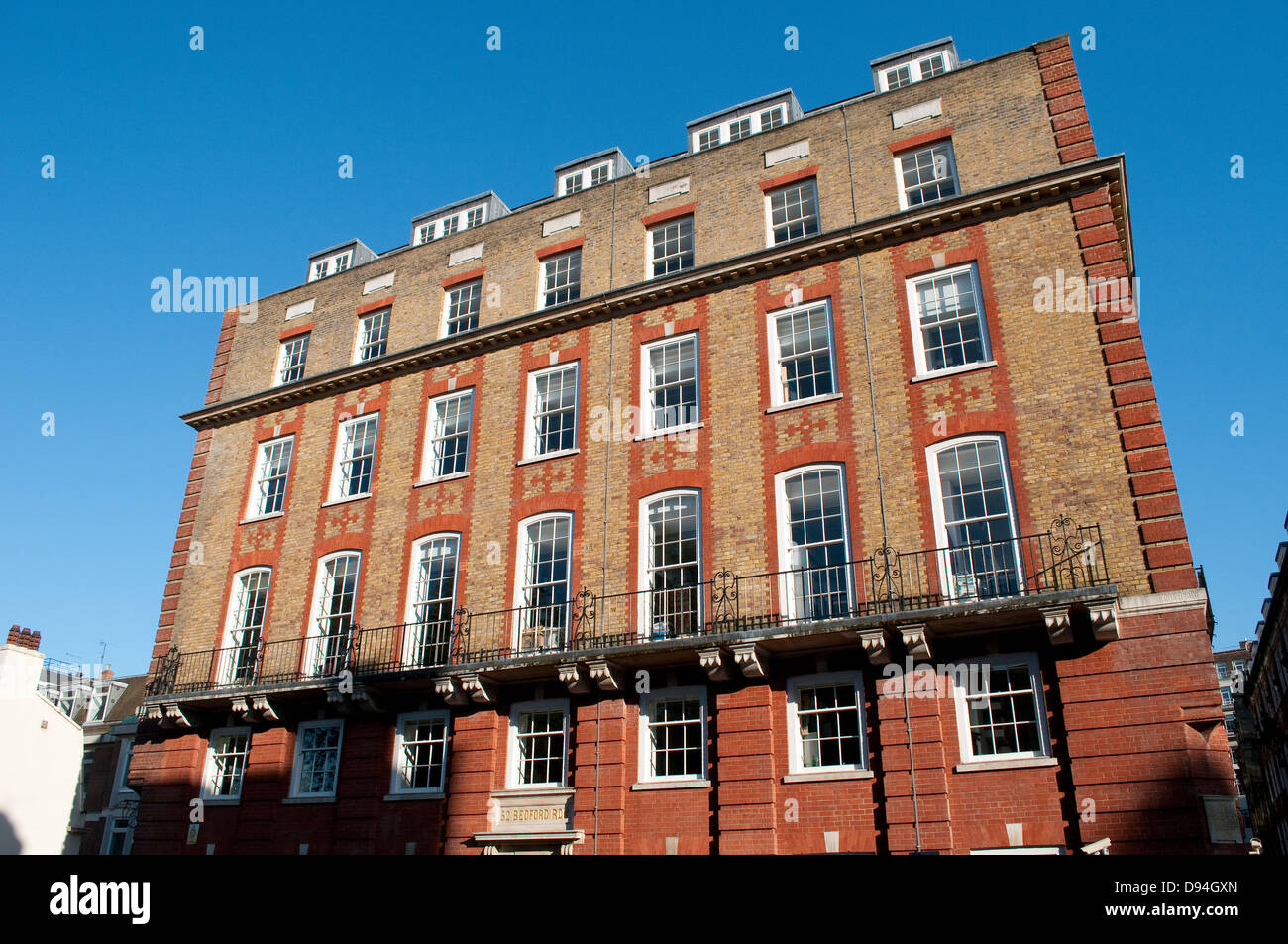Mansions house in Bedford Row, WC1, London, UK Stock Photo - Alamy