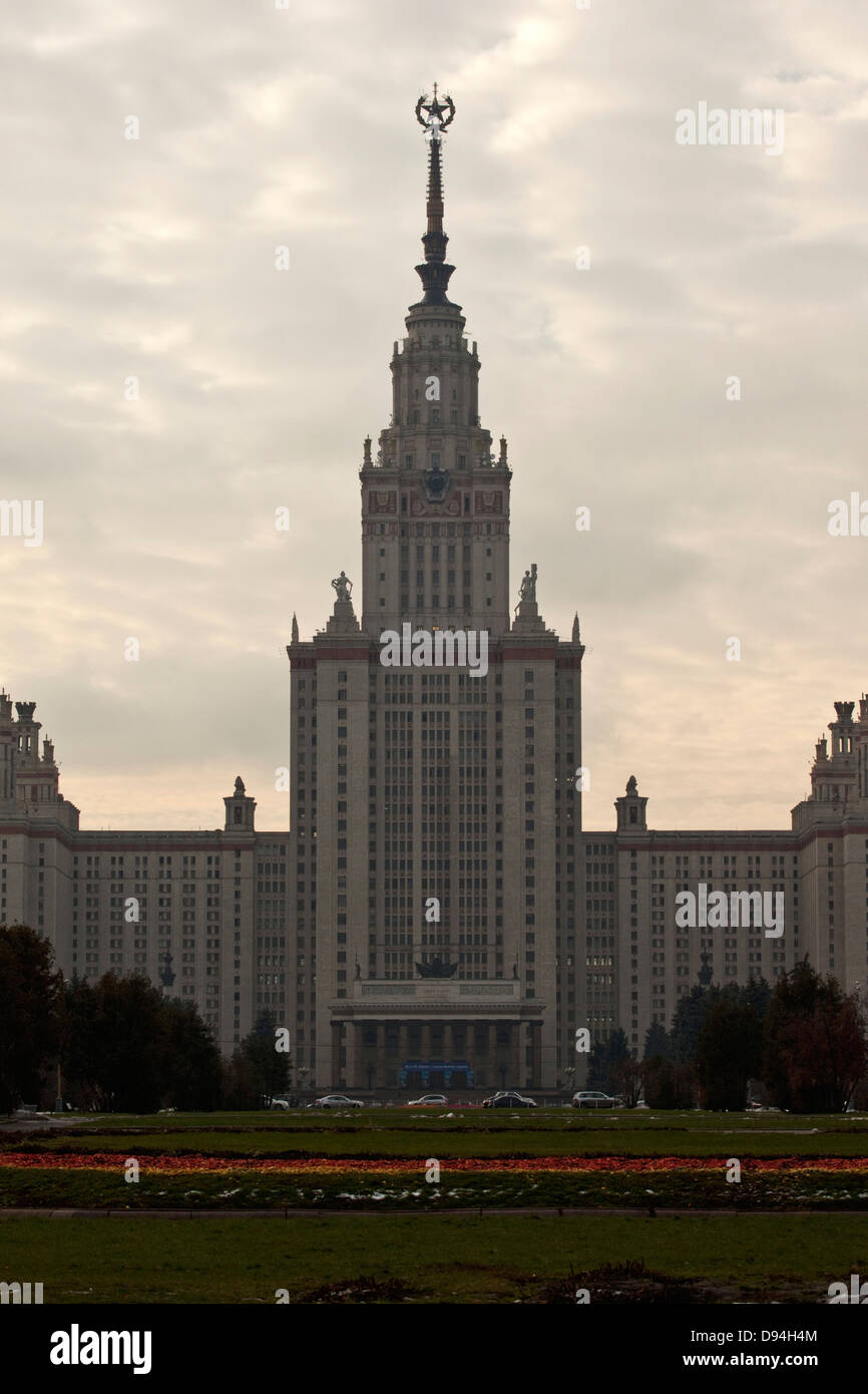 Moscow state university main campus hi-res stock photography and images ...
