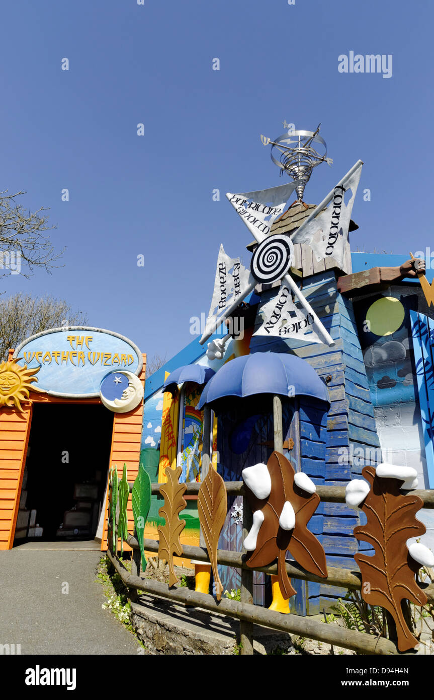 The Weather Wizard, Blackgang Chine, Fantasy Park, Isle of Wight ...