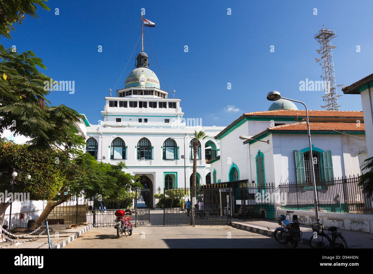Suez Canal administration building in Port Said, Egypt Stock Photo - Alamy