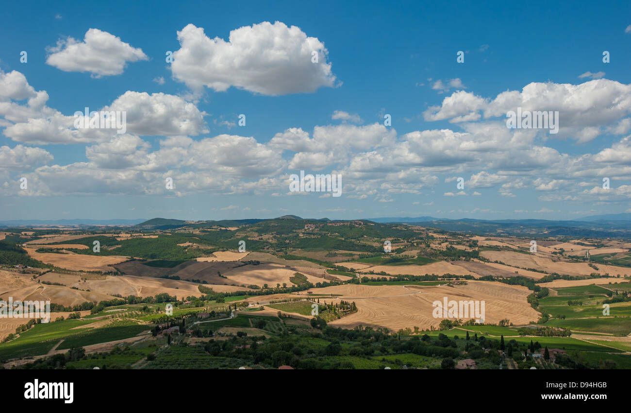 Tuscany panoramic scenery hi-res stock photography and images - Alamy