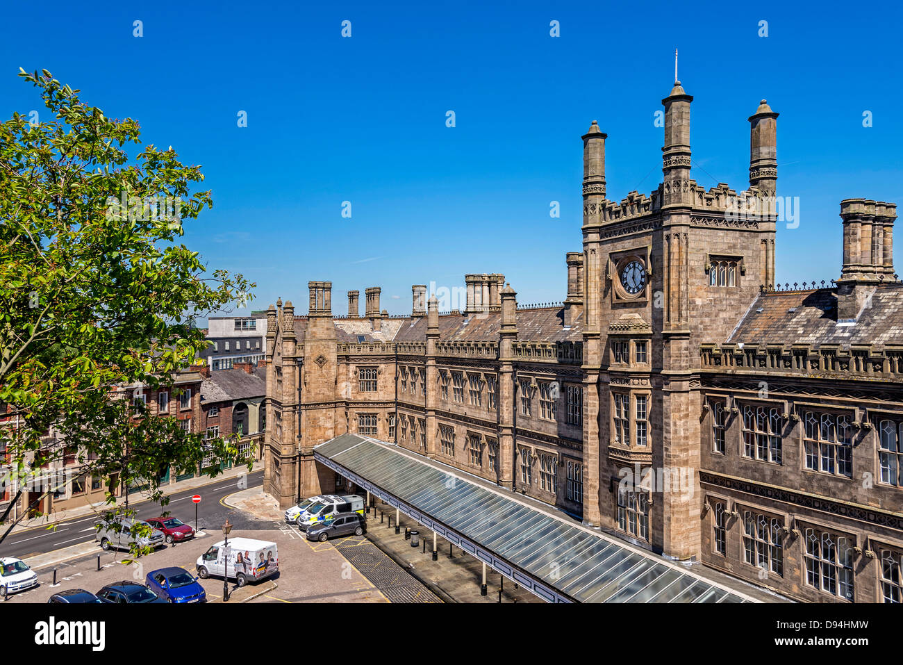 Shrewsbury railway station shrewsbury shropshire hi-res stock ...