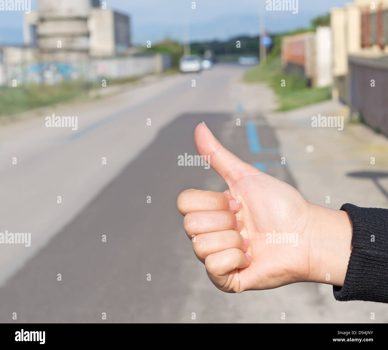 Hitch hike hi-res stock photography and images - Alamy