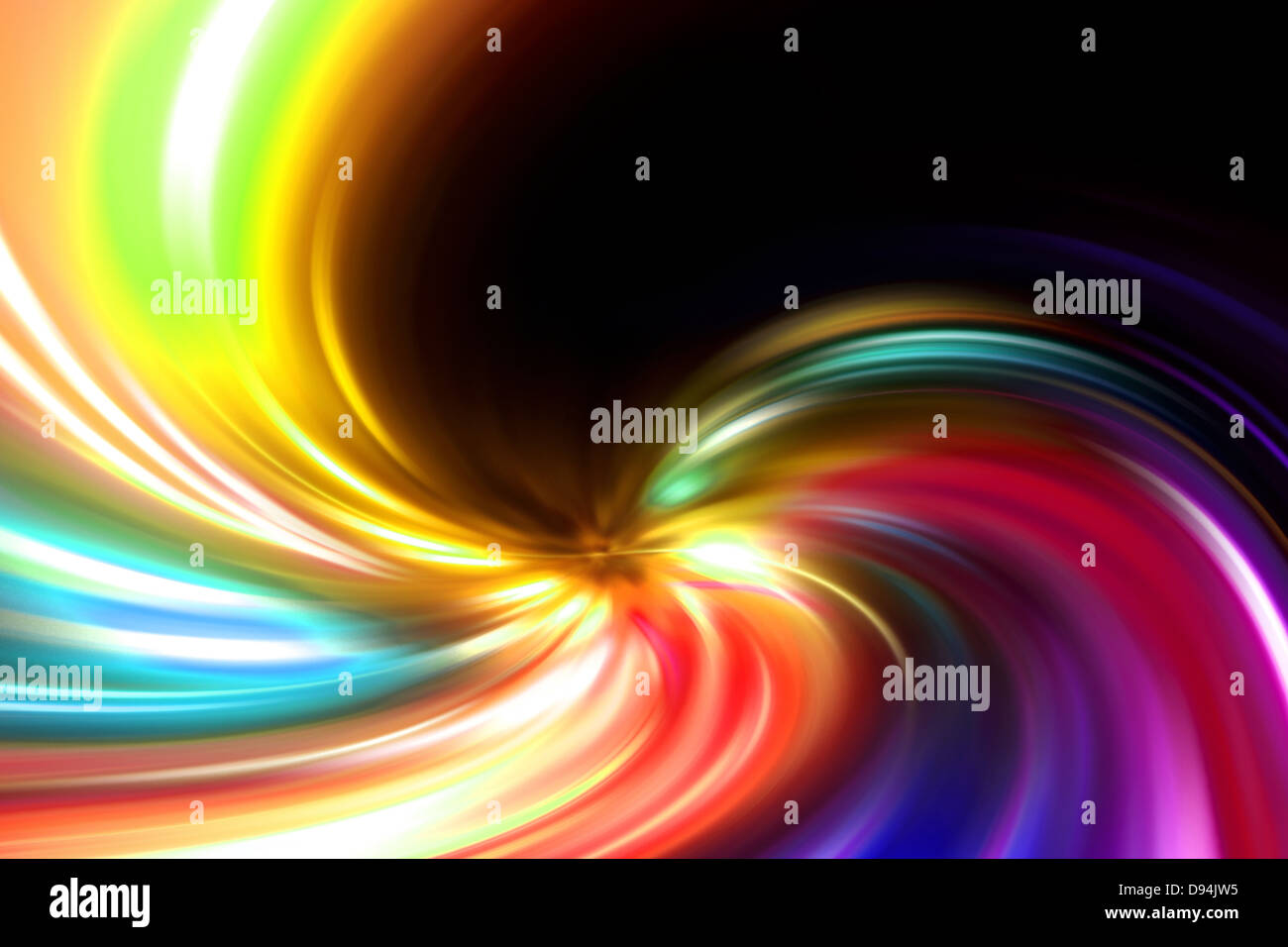 acceleration speed motion in colorful vortex Stock Photo - Alamy