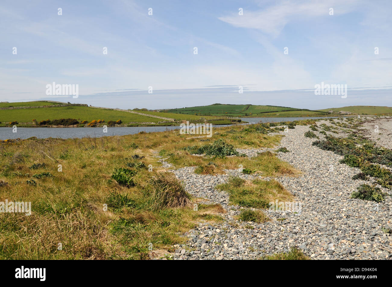 Cemlyn Bay Nature Reserve Anglesey Wales Cymru UK GB Stock Photo - Alamy