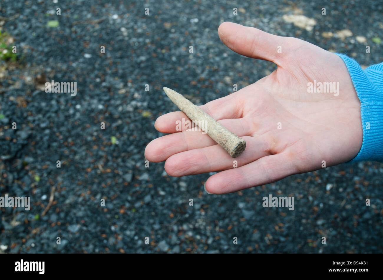 A British .303 bullet found on the Somme Battlefied near Mametz ...