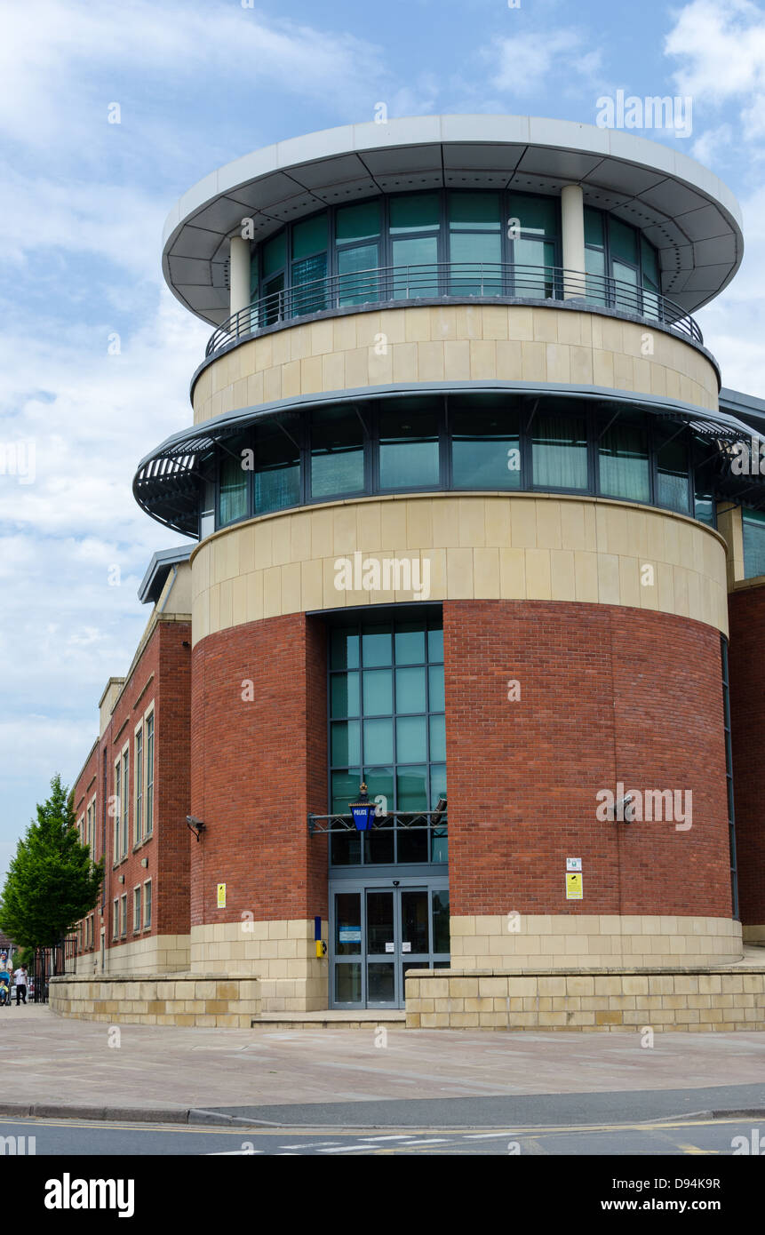 Worcester Police Station in Castle Street, Worcester Stock Photo - Alamy