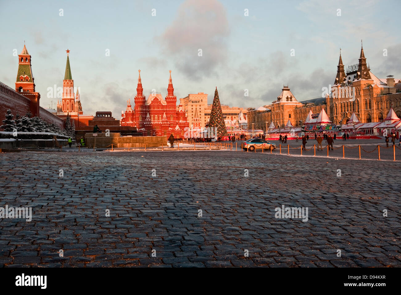 red square with kremlin, moscow, russia Stock Photo - Alamy