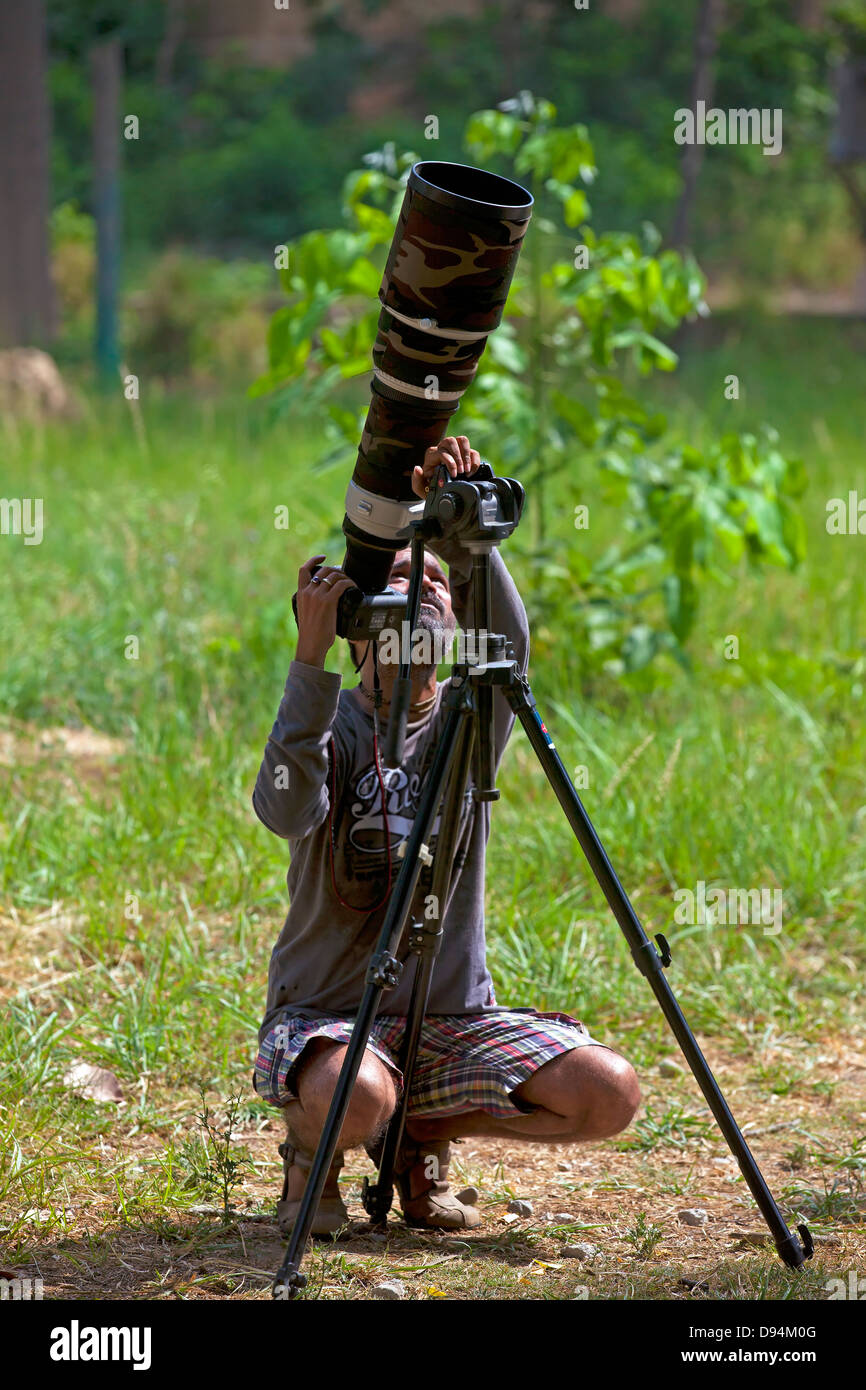 Young photographer in action hi-res stock photography and images - Alamy