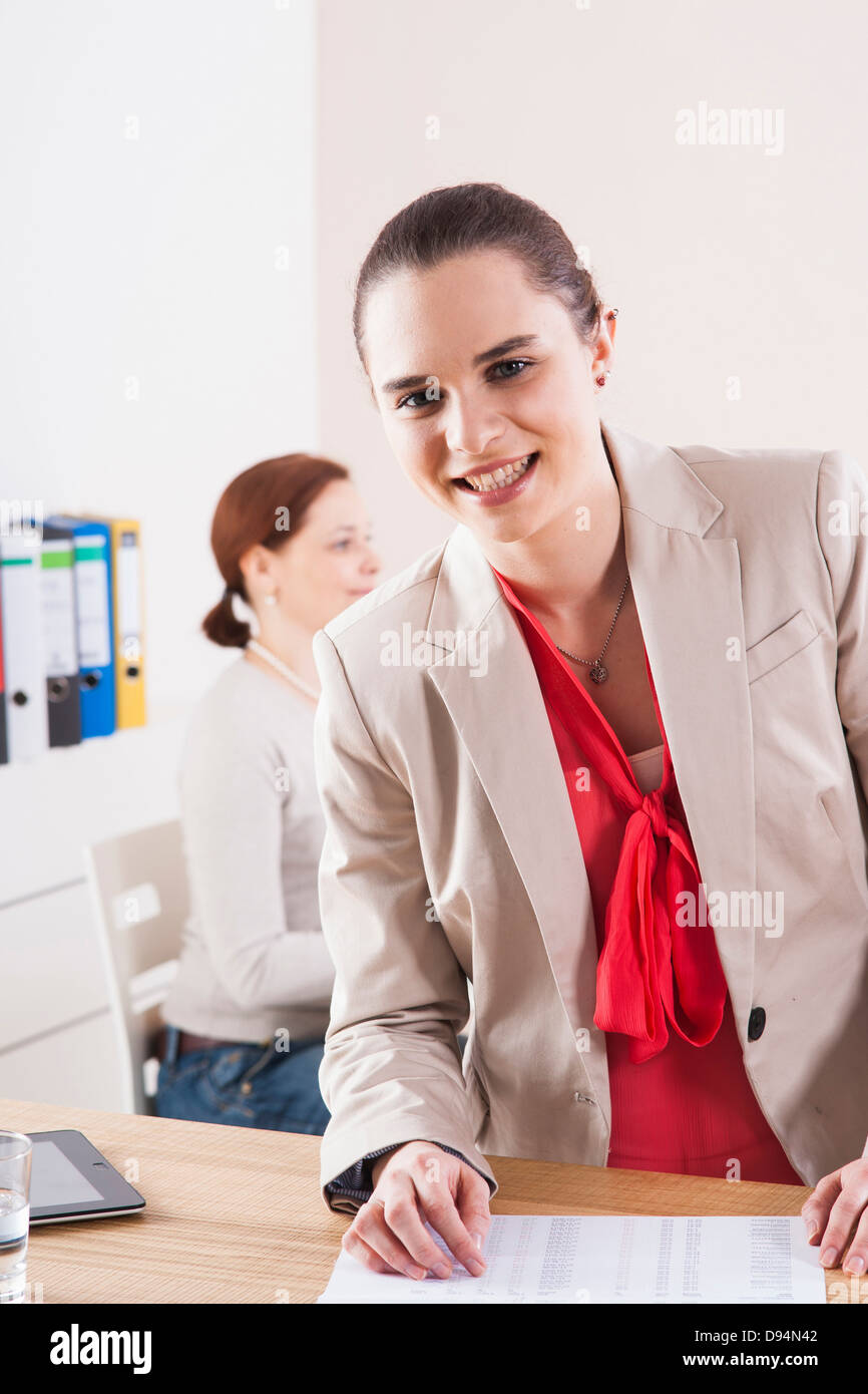 Women Working in Office Stock Photo - Alamy