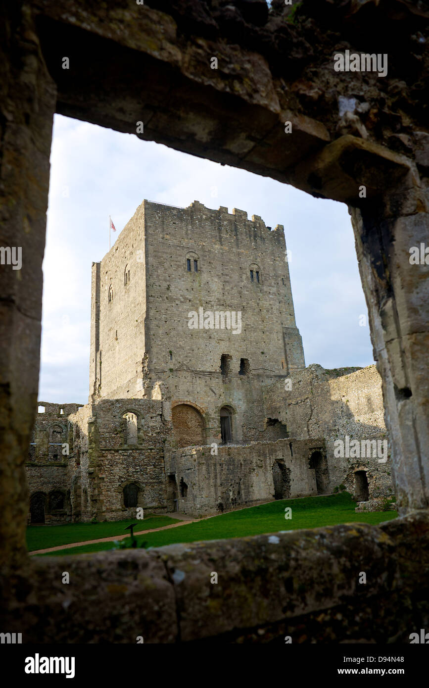Porchester Castle, English Heritage, Hampshire UK Stock Photo - Alamy Porchester Castle, English Heritage, Hampshire UK Stock Photo - Alamy