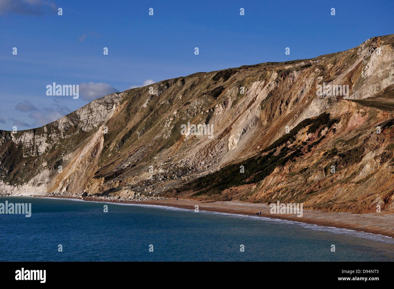 A view of Worbarrow Bay on the Dorset coast Stock Photo - Alamy