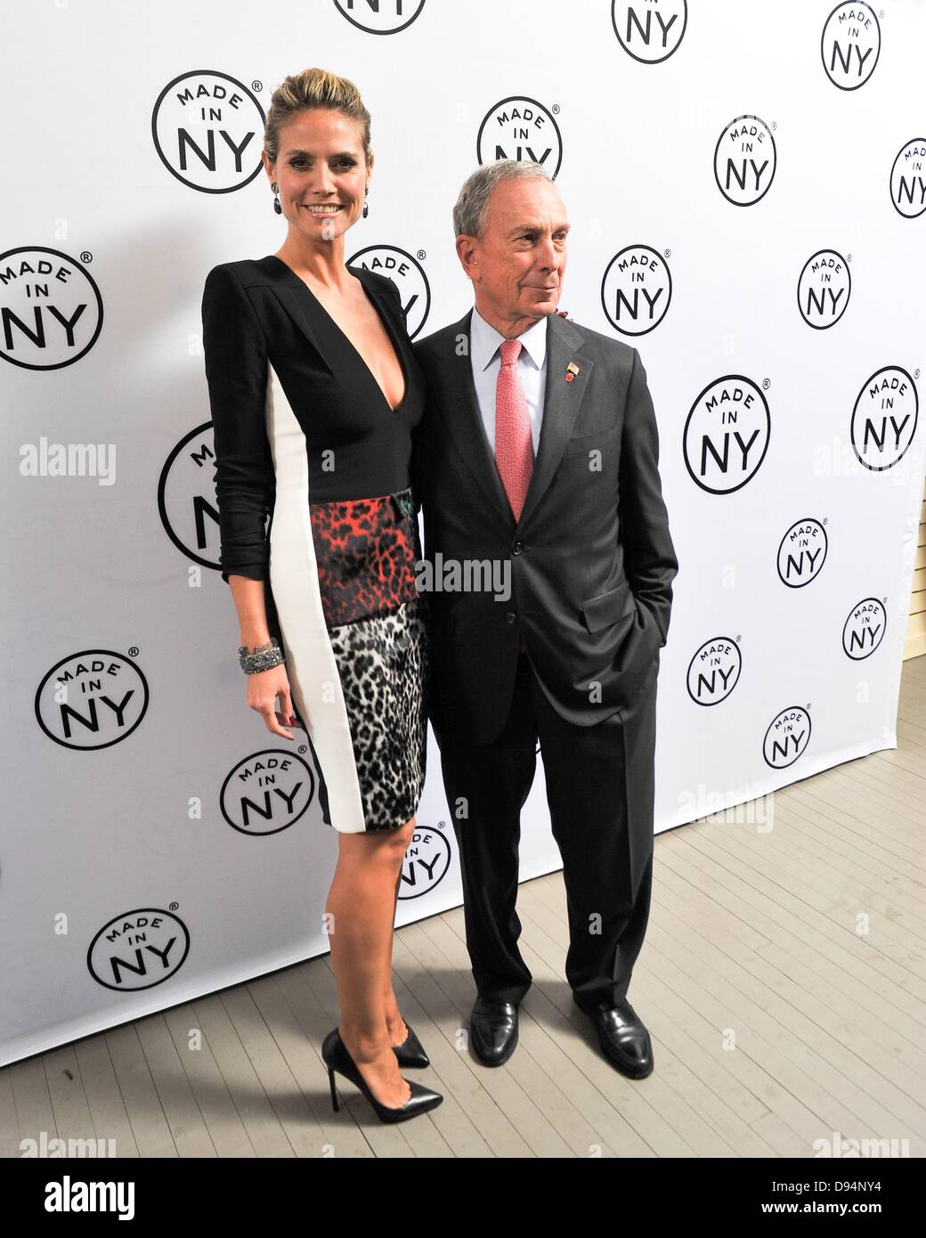 Heidi klum and michael bloomberg High Resolution Stock Photography and ...