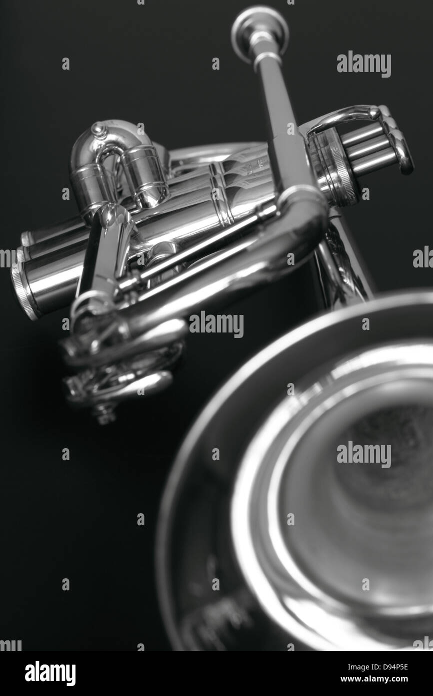 Trumpet keys hi-res stock photography and images - Alamy