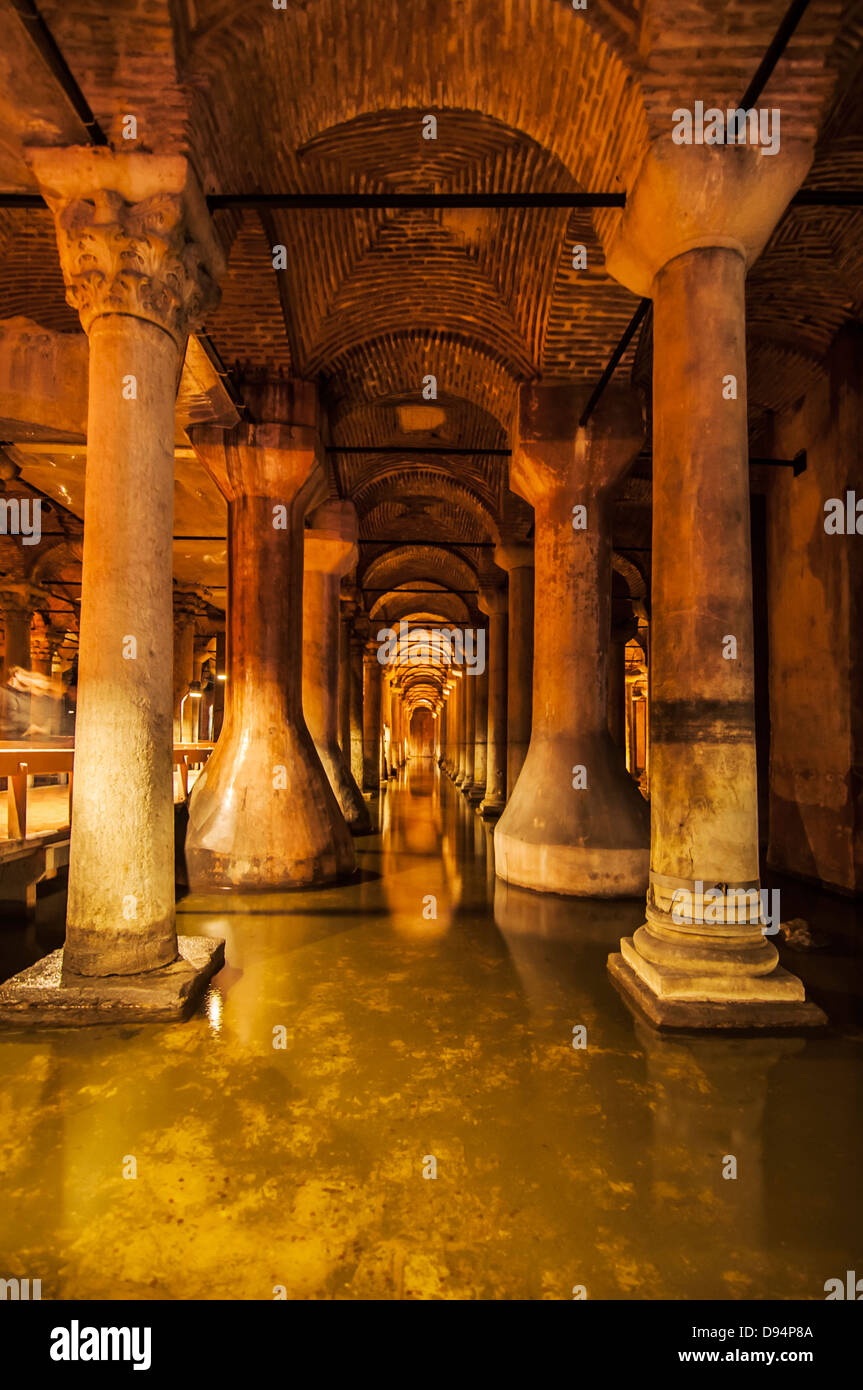 ruins of roman cistern in Istanbul, Turkey Stock Photo - Alamy