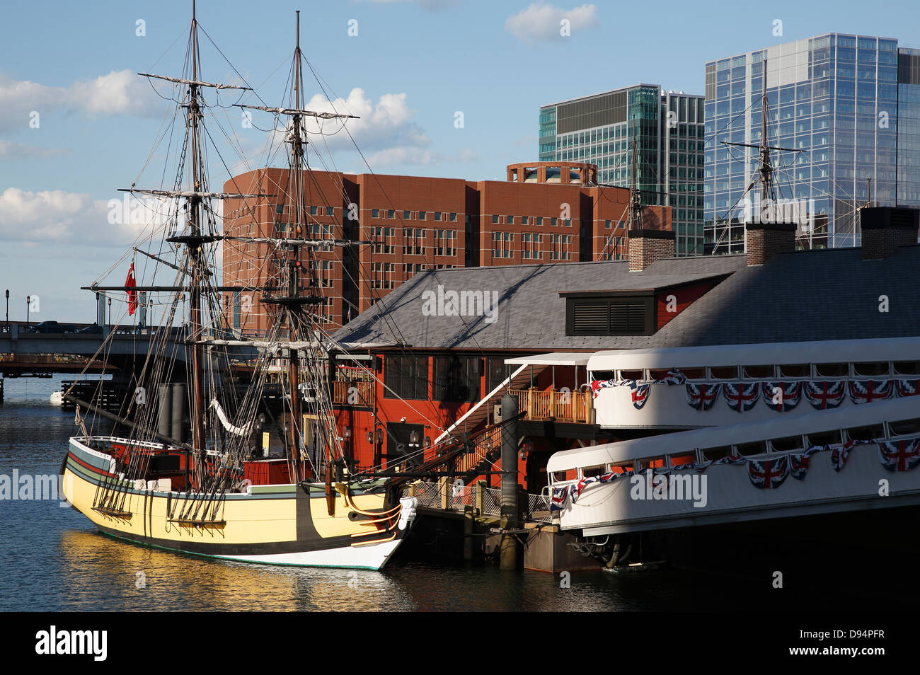 Tea Party ship and museum, Boston, Massachusetts Stock Photo - Alamy