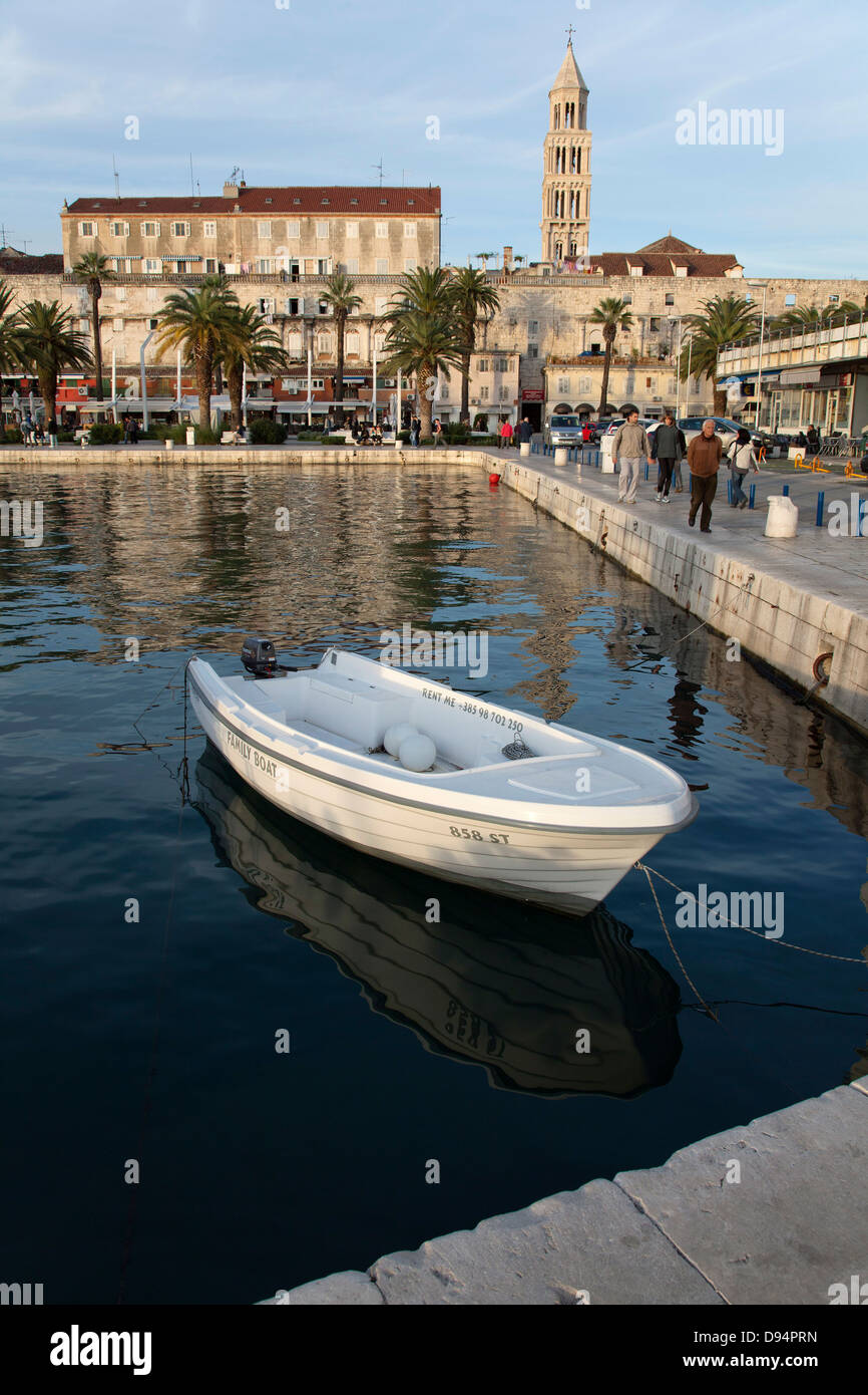 The scenic Split Harbour in Split, Croatia Stock Photo - Alamy