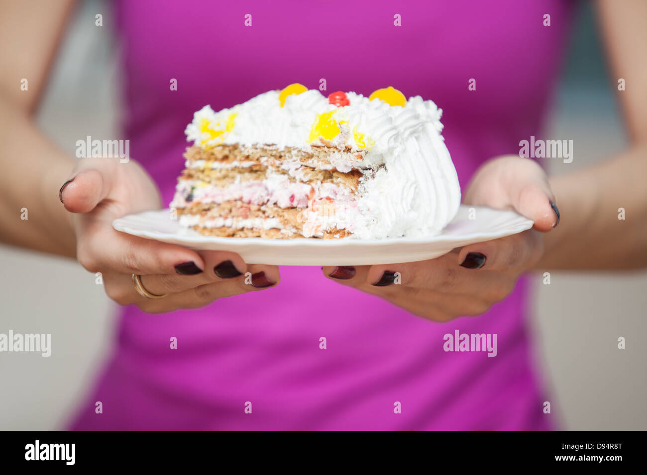 Hand tray plate hi-res stock photography and images - Alamy