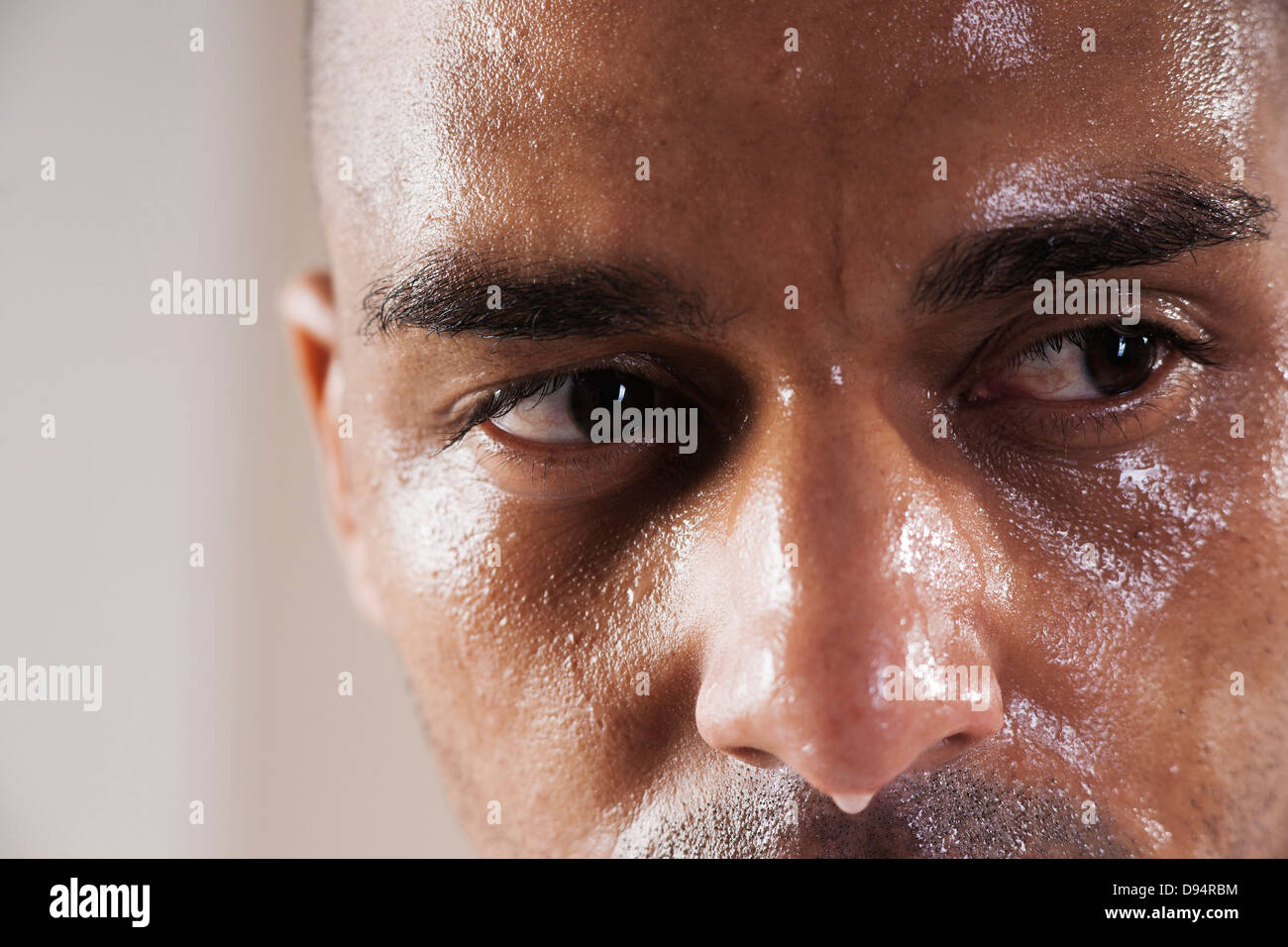 Sweat beads hi-res stock photography and images - Alamy