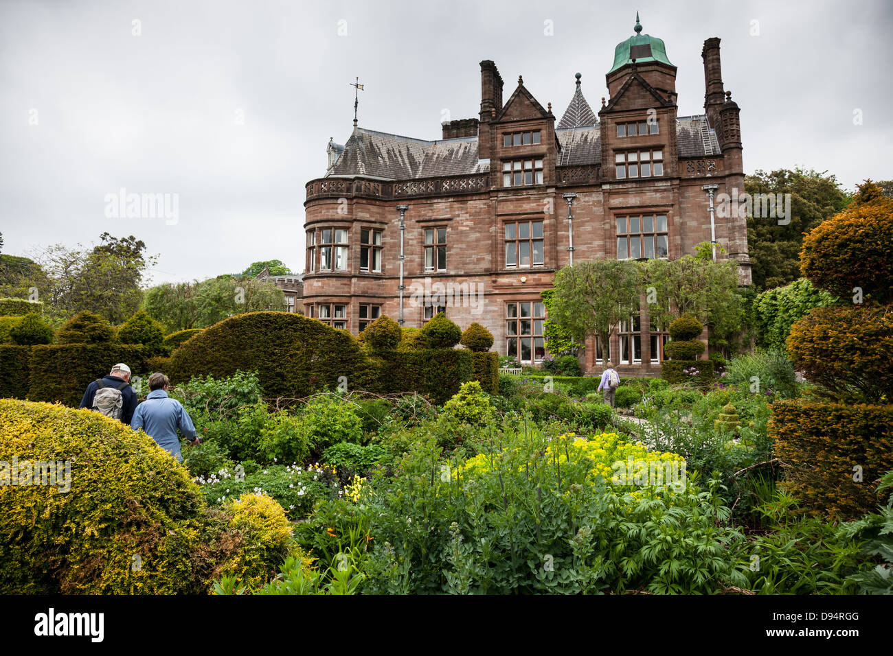 Holker Hall and Gardens near Grange over Sands, Cumbria Stock Photo - Alamy