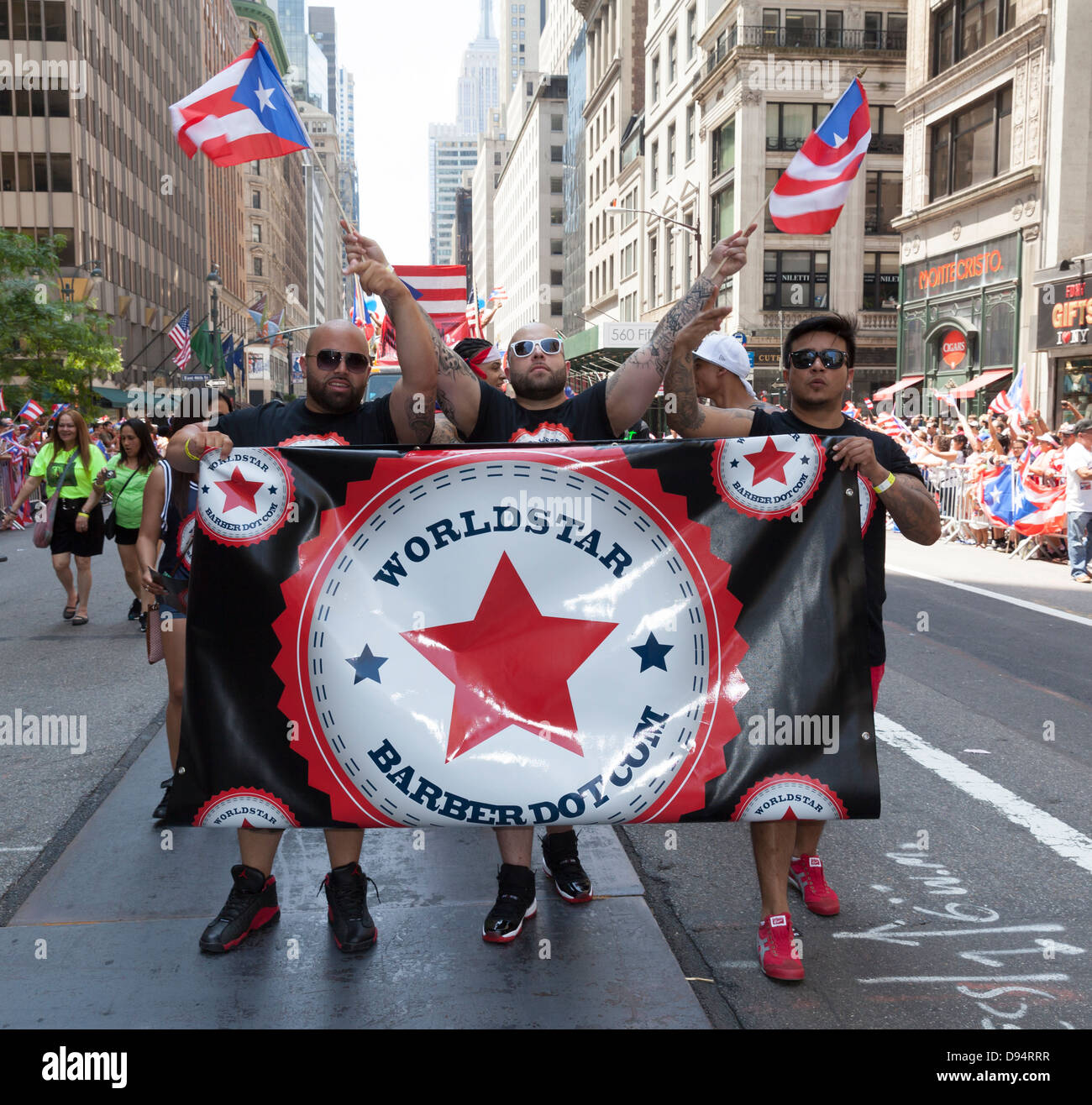 Puerto Rican parade Stock Photo - Alamy