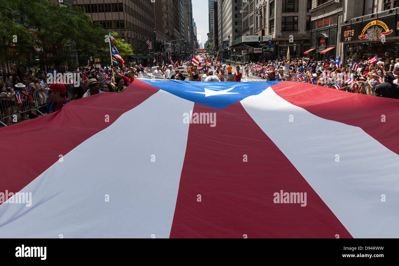Puerto Rican parade Stock Photo - Alamy