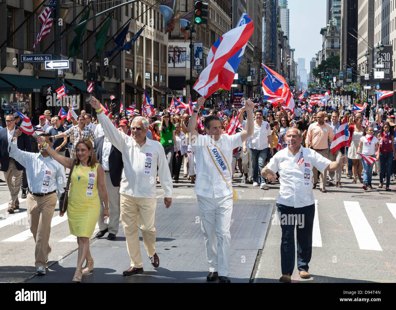 Puerto Rican parade Stock Photo - Alamy