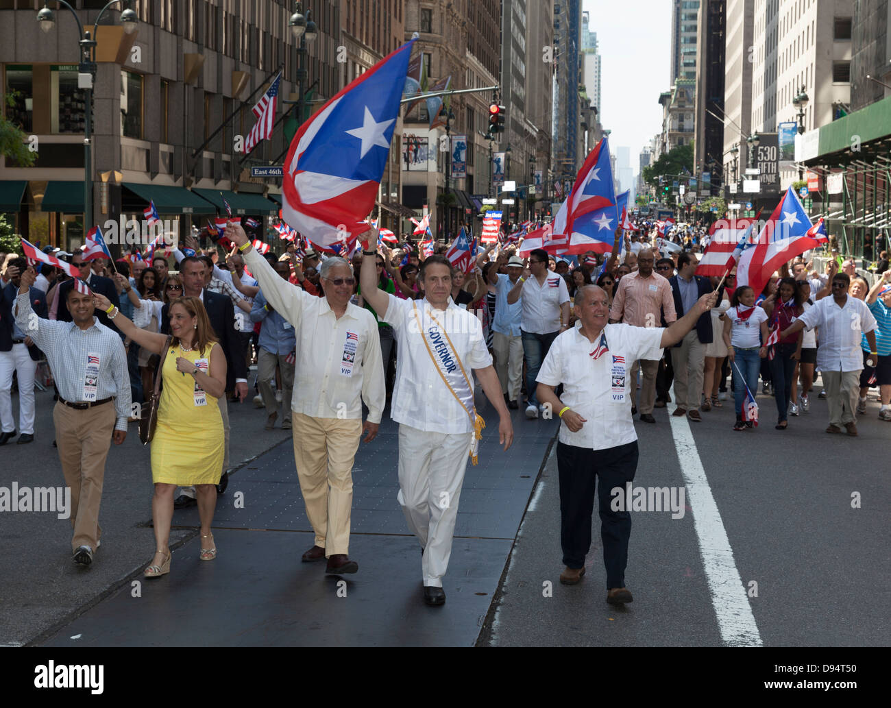 Puerto Rican parade Stock Photo - Alamy