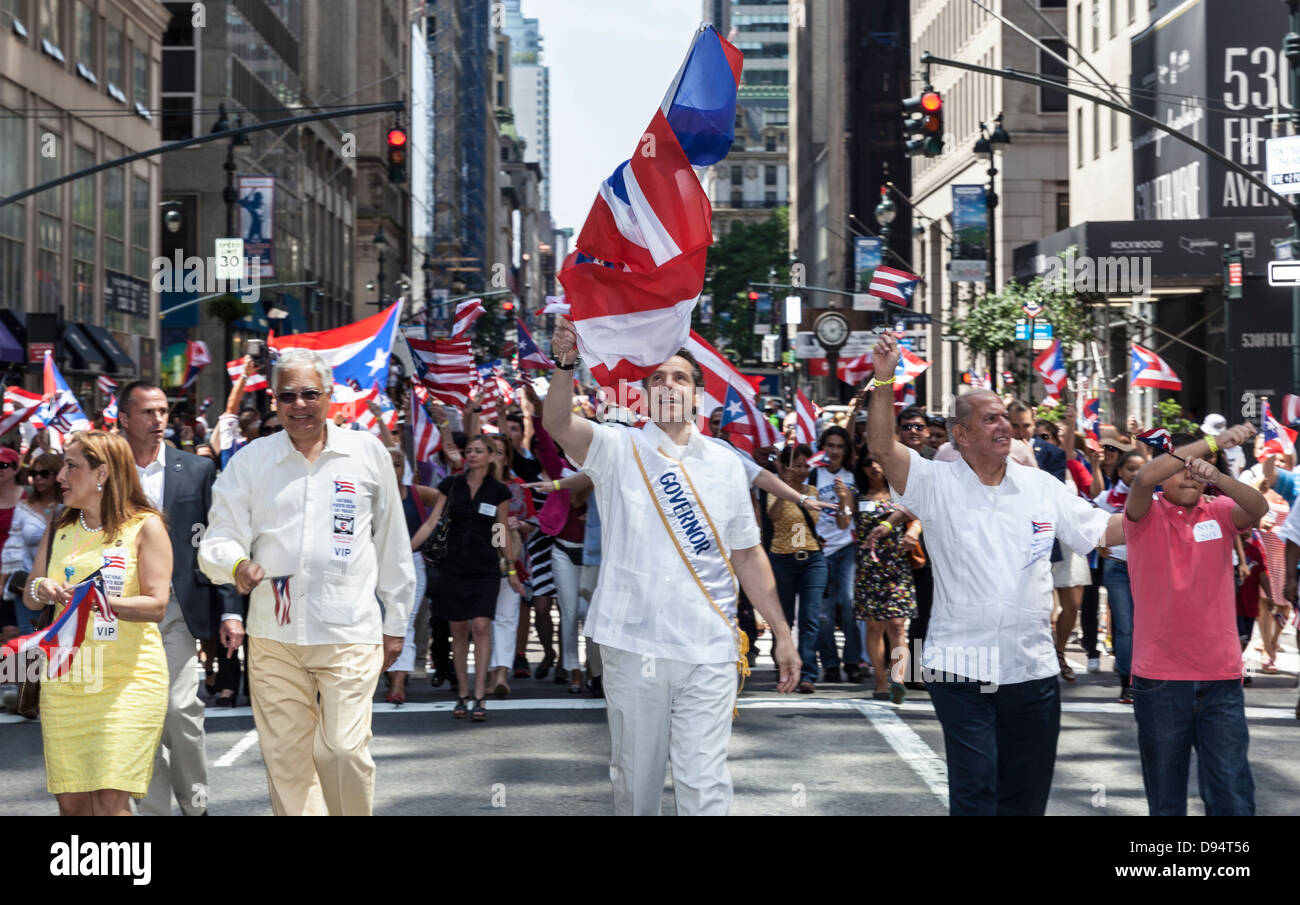 Puerto Rican parade Stock Photo - Alamy